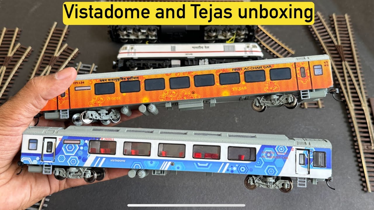 Stunning HO Scale Vistadome and Tejas Train unboxing 🚂🚋🚃 - YouTube