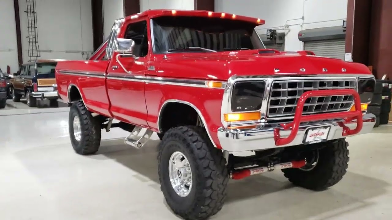 Ford F250 4x4 1979 Levantado Pressure 💎 #liftedtrucks #ford