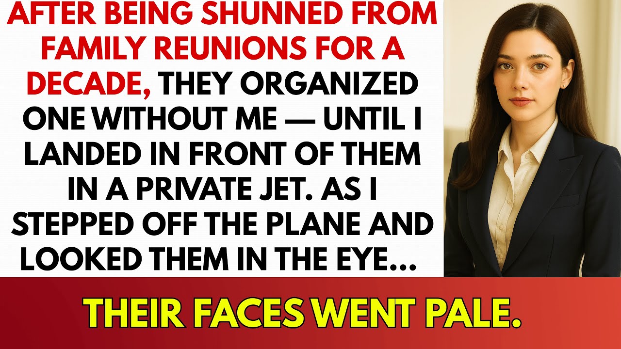 Family Shunned Me from the Reunion — Their Faces Went Pale When I ...