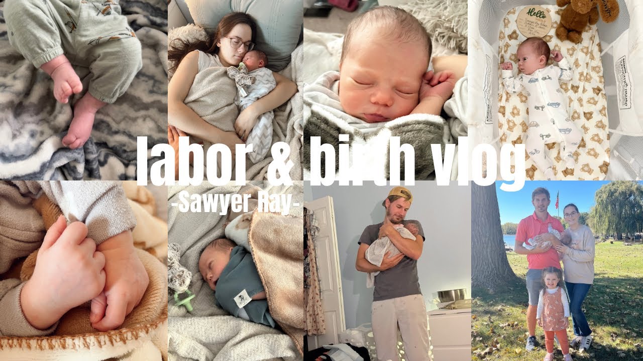 LABOR & BIRTH VLOG l storytime - YouTube