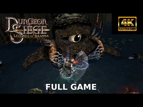 Dungeon Siege - Legends of Aranna Expansion Pack + Mods + Cheats - FULL GAME Playthrough 4K