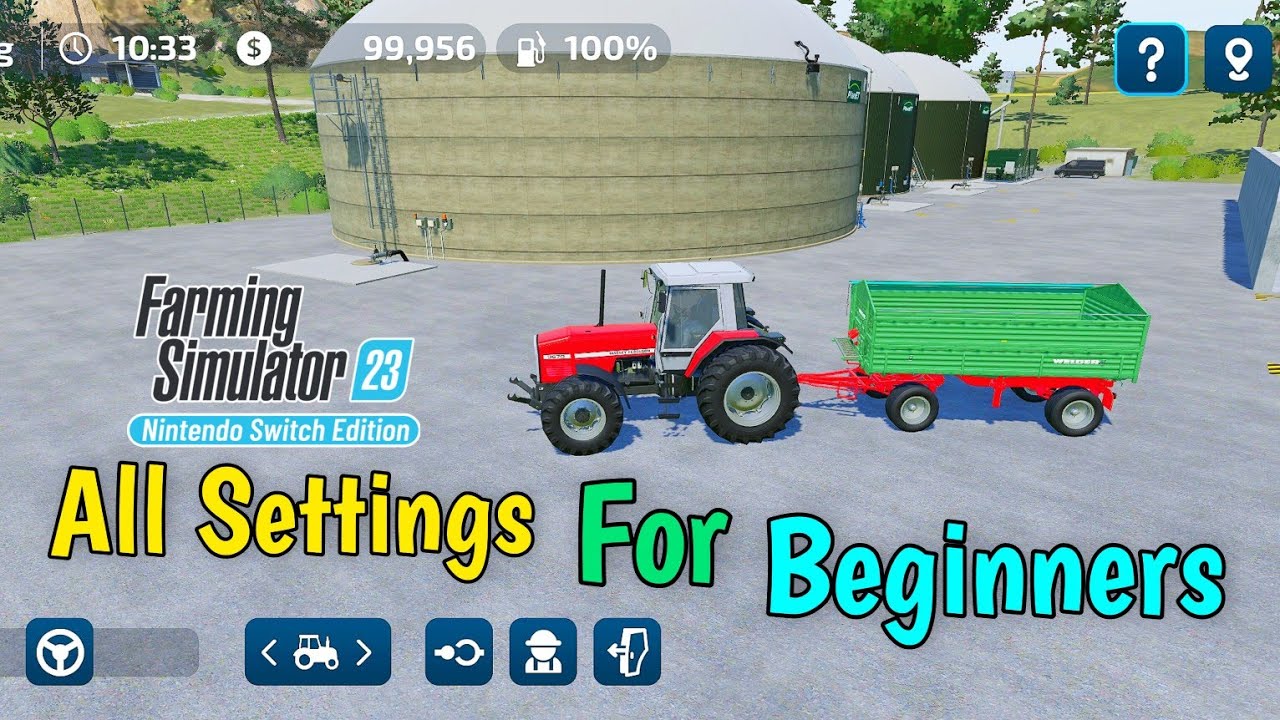 farming Simulator 23 game All settings | fs23 - YouTube