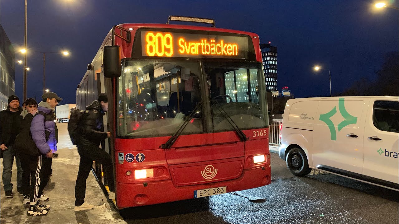 Volvo B12BLE - En ovanlig buss i SL-trafiken! - YouTube