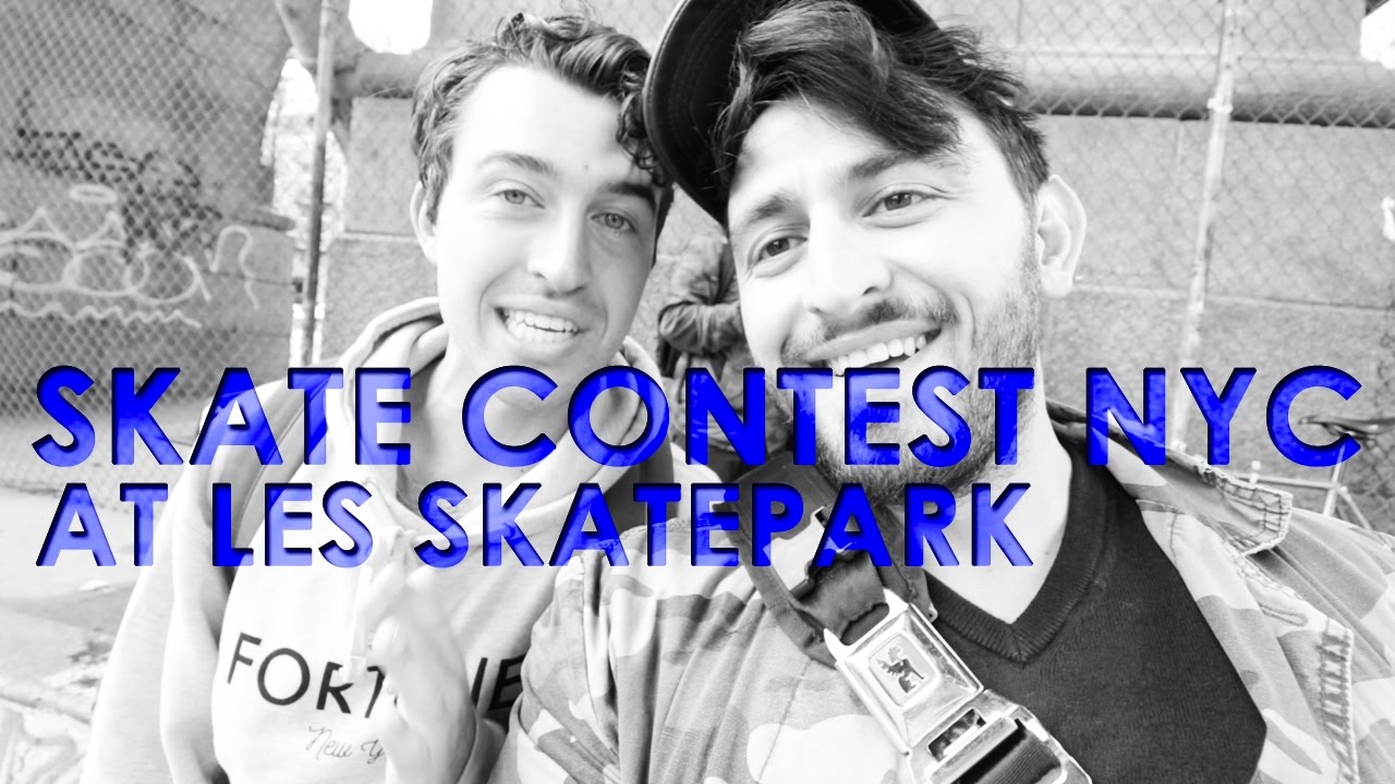 SKATEPARK CONTEST IN NYC WITH BRETT CONTI - YouTube
