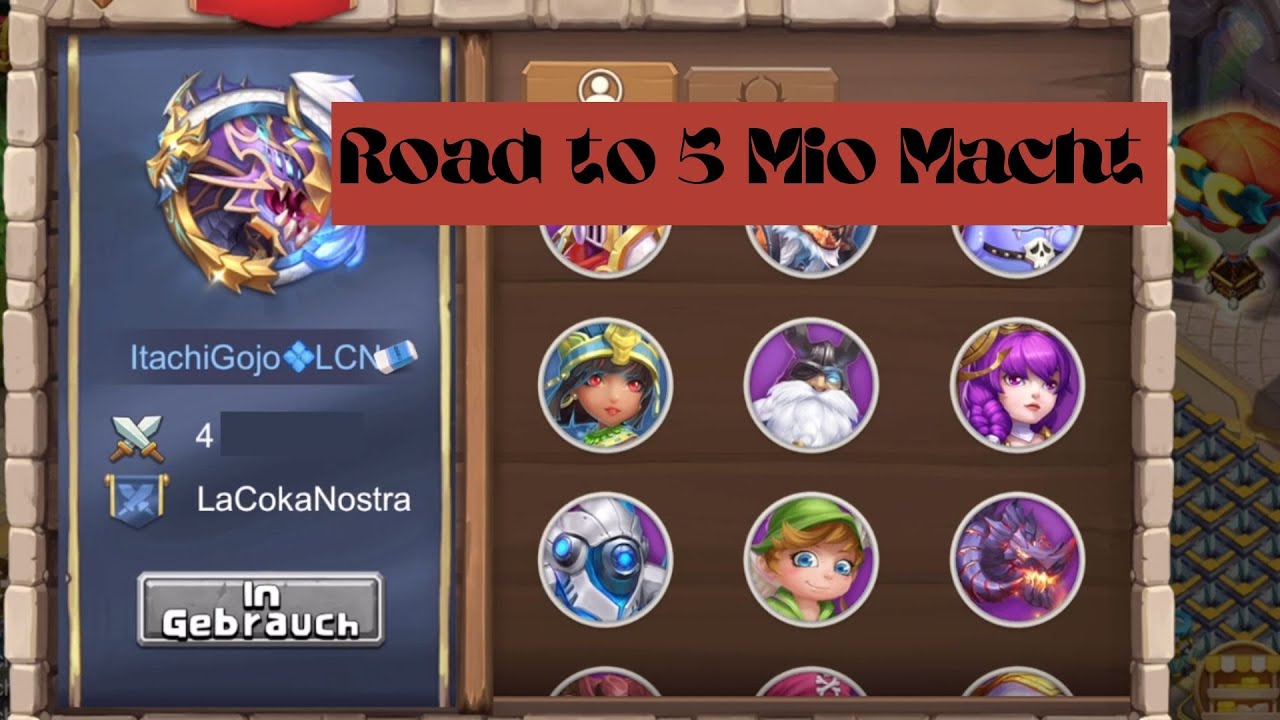 Road to 5 Mio Macht - Castle Clash deutsch - YouTube