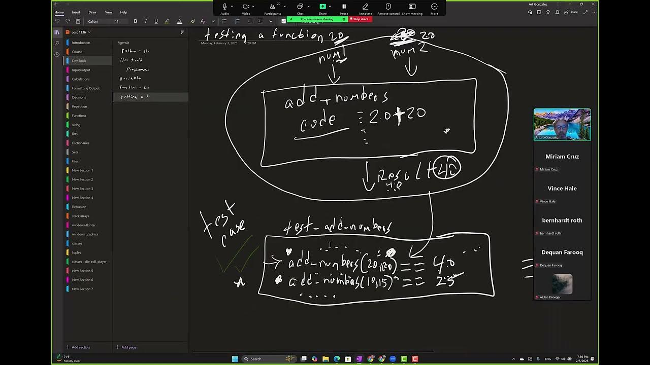 020525 COSC 1336 Python: code, test, and run add_numbers program in ...