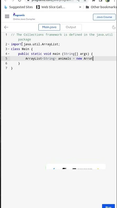ArrayList In Java Collection Framework #java #javatutorial #code # ...