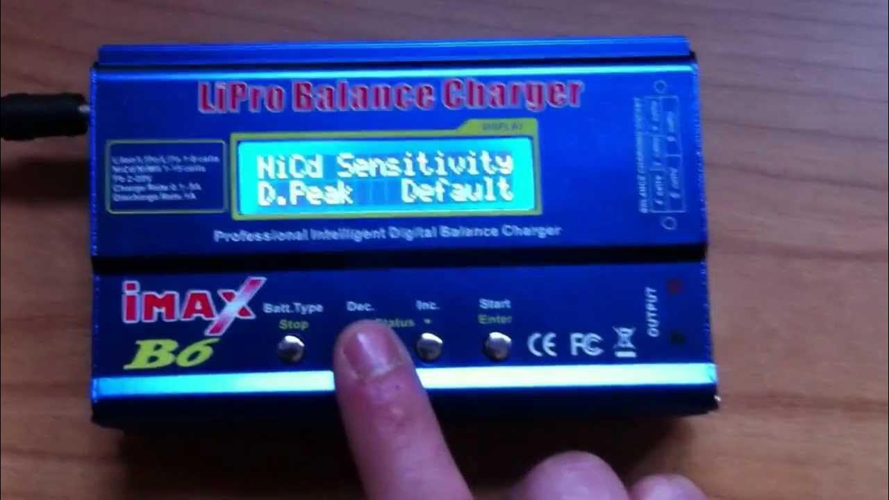Tutorial Review Imax B6 cargador de baterias inteligente - YouTube