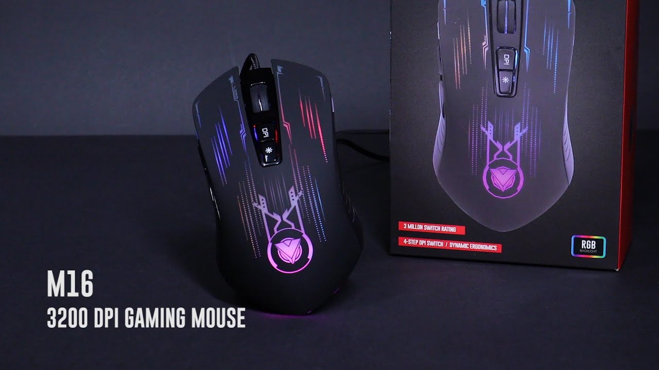 ASA M16 RGB GAMING MOUSE - YouTube