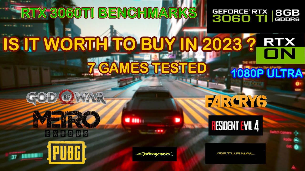 RTX 3060TI + I7 11700F BENCHMARKS: 7 GAMES TESTED AT 1080P NATIVE ULTRA ...