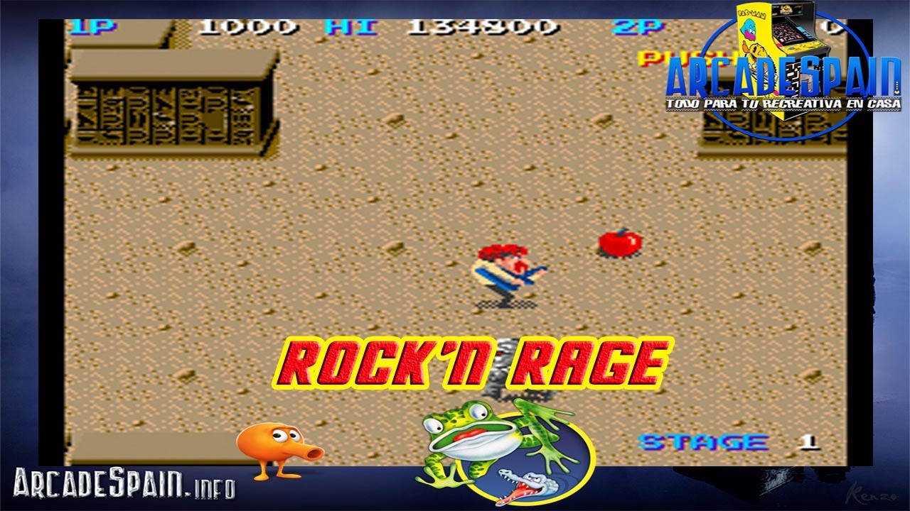 Reproducir partida en wolfmame del juego Rock'n Rage juego arcade de 🕹 ...