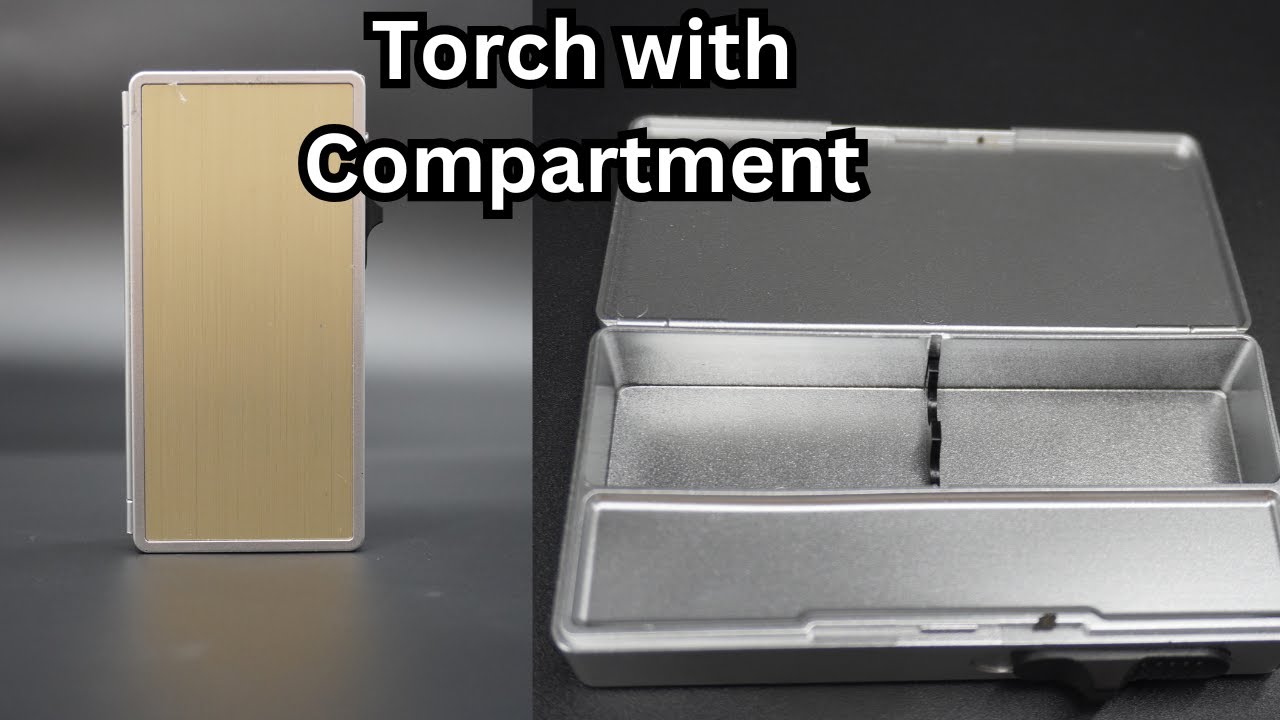 Suitcase Style Torch with Holder Compartment - YouTube