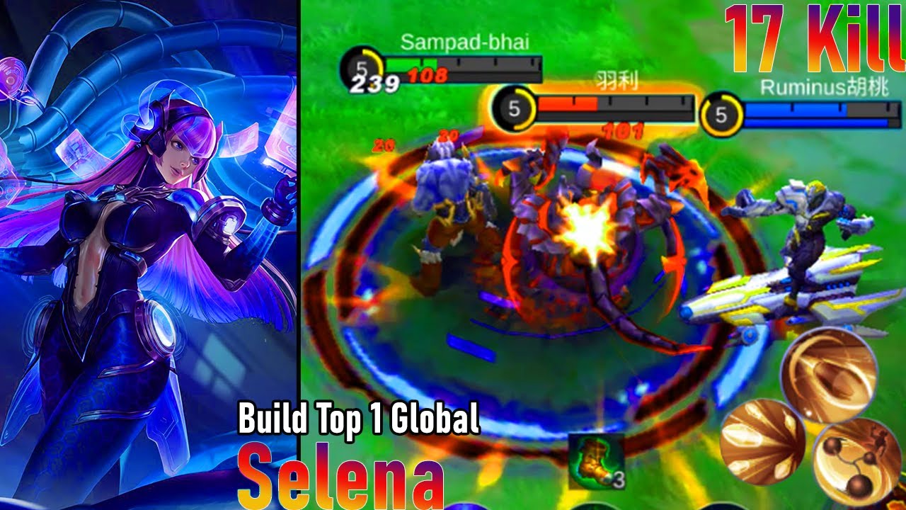 Best Cilp Next Level Play Selena One Hit Kill Build - Build Top 1 ...