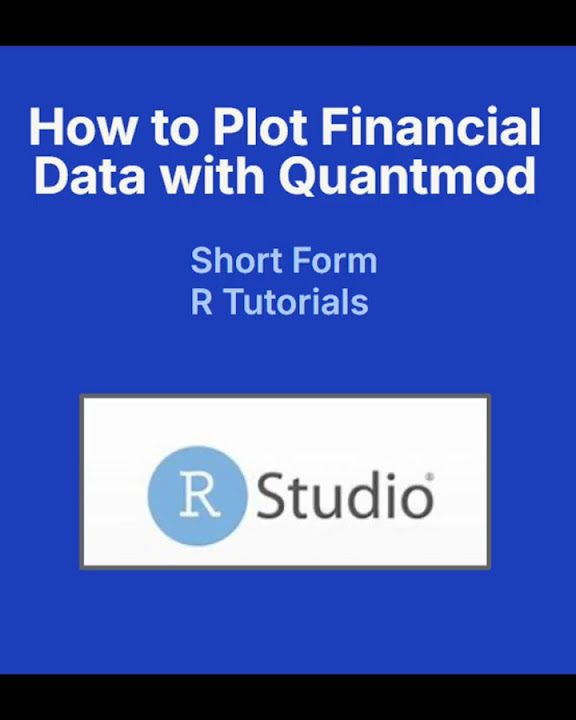 How to Plot Stock Data in R with Technical Indicators #coding #datascience #rstudio - YouTube