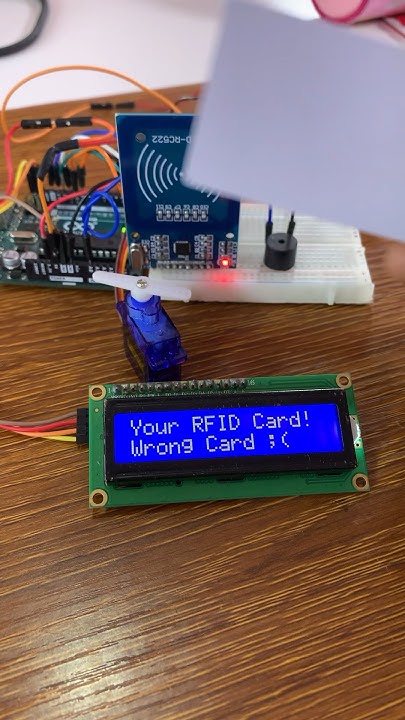 Arduino RFID to control a Servo Motor #arduino #shorts - YouTube