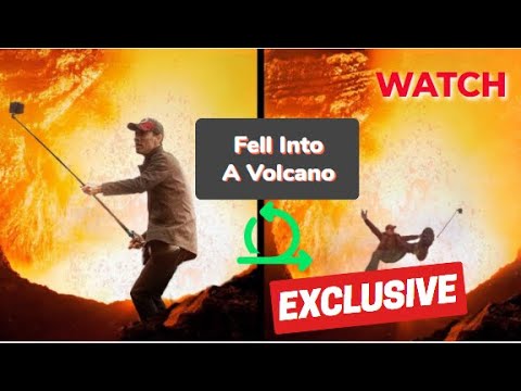10 People Who Actually Fell Into A Volcano - YouTube