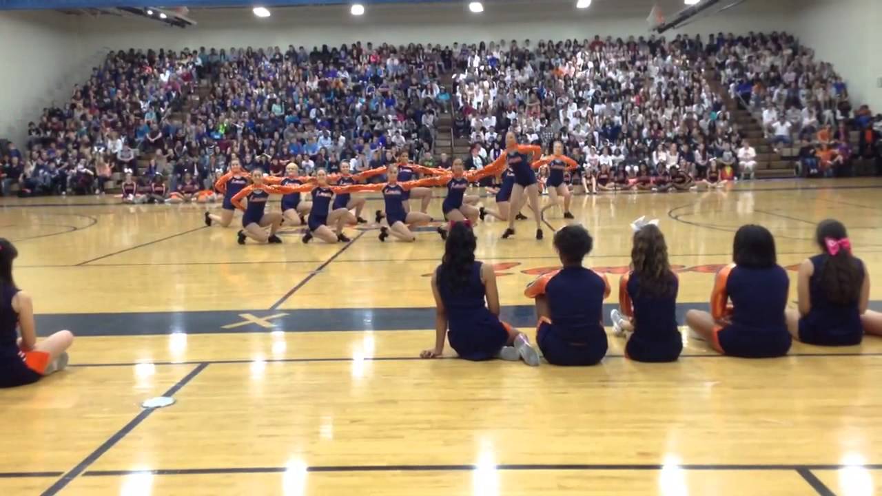 Manchester High School Dance Team (2014-2015) Lancer Dancers - YouTube