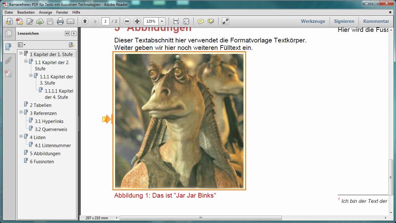 PDF-Dokumente mit Screenreader nutzen - Wie NVDA Abbildungen vorliest ...
