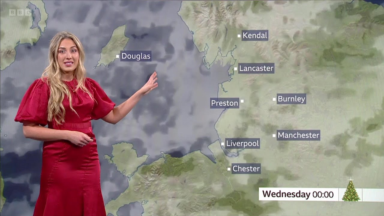 Molly Brewer - North West Tonight Weather 24Dec2024 - YouTube