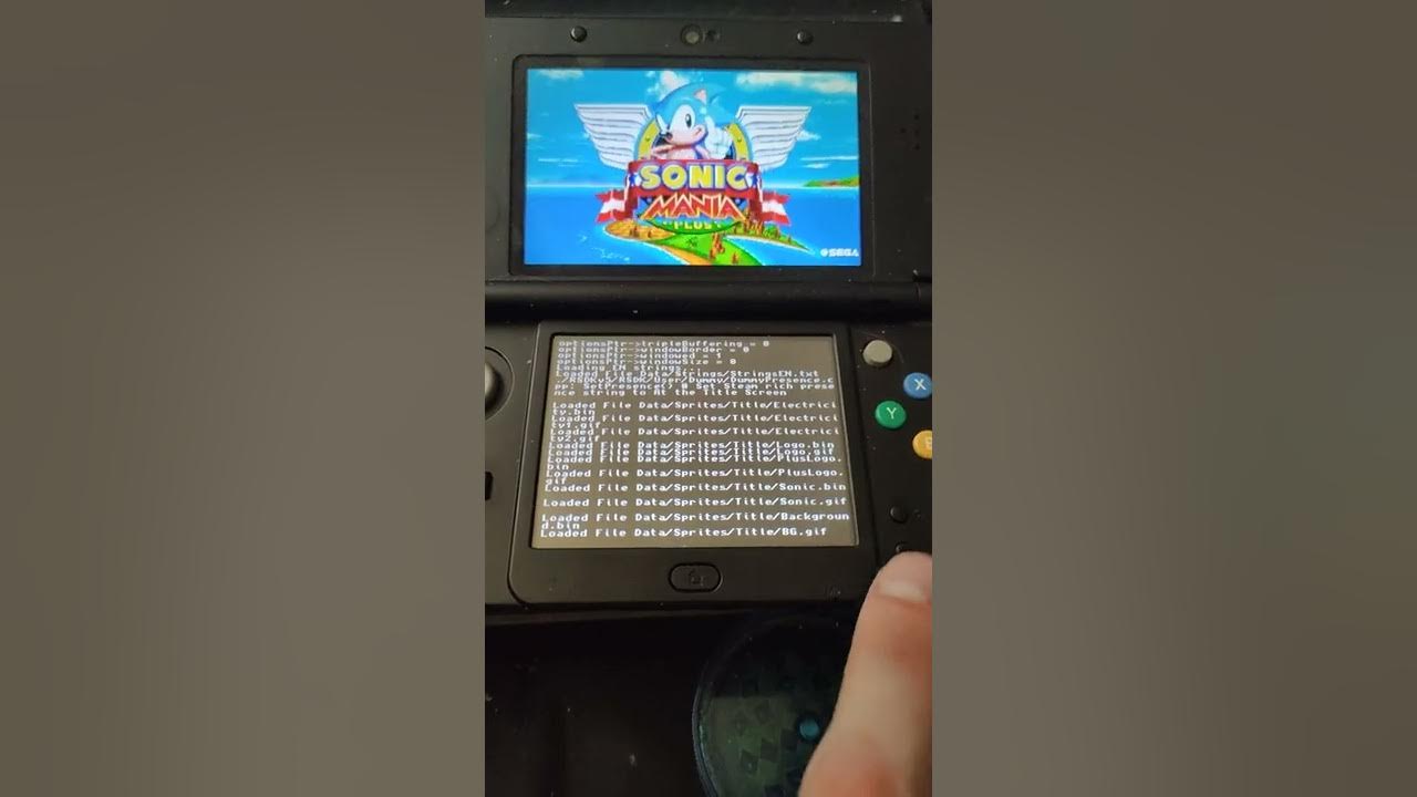 Sonic Mania (RSDKv5 Decompilation) on a Nintendo new 3DS! - YouTube