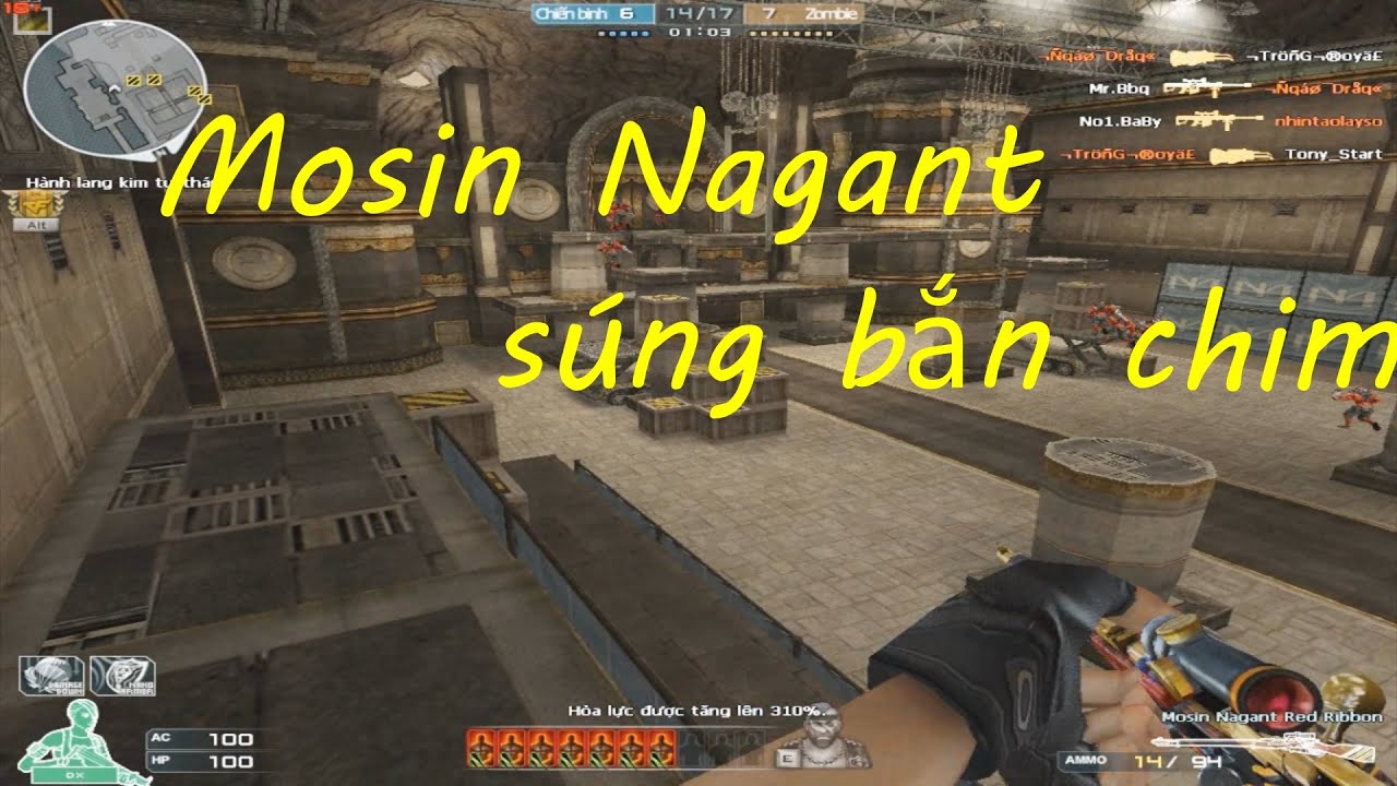 [ Bình Luận CF ] Mosin Nagant Red Ribbon - Tiền Zombie v4 - YouTube