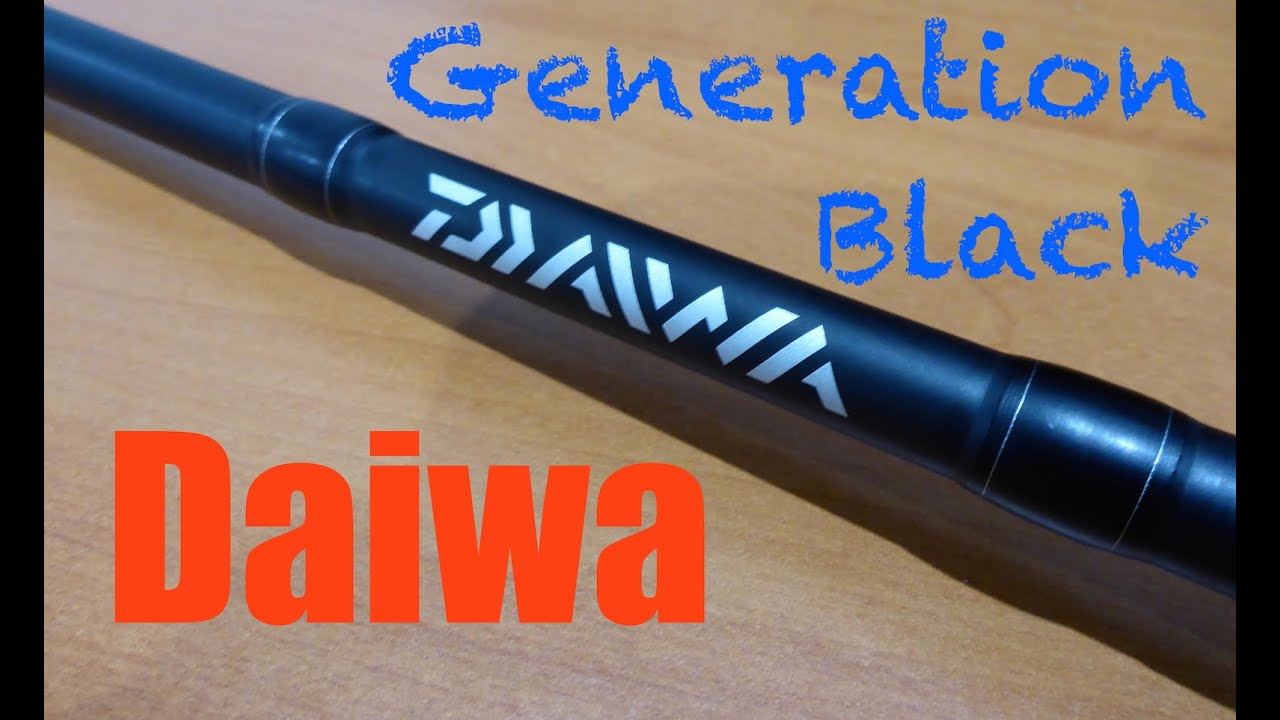 Daiwa Generation Black Casting Rod Review - YouTube