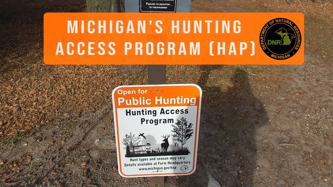 Michigan's Hunting Access Program (HAP) - YouTube