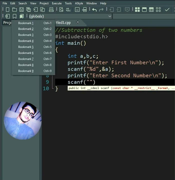 C Programming | Subtraction of Two Numbers | Coding With Sohail - YouTube