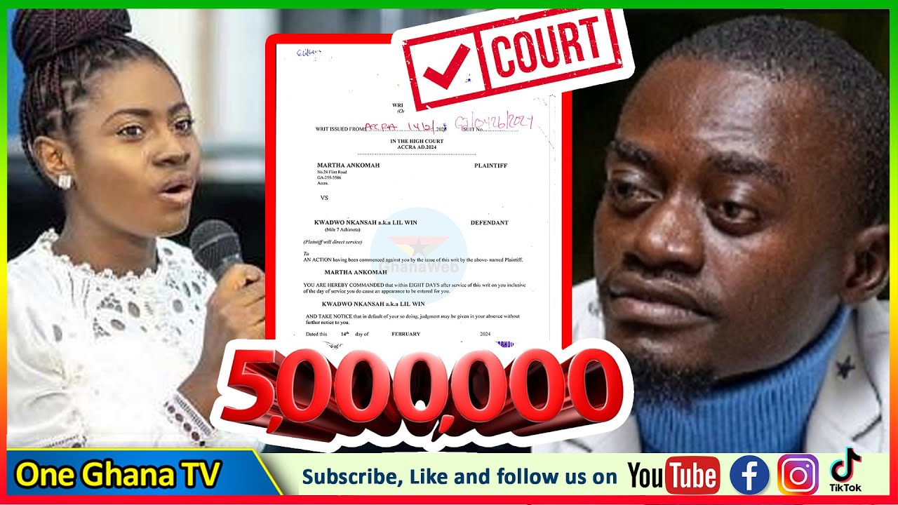 Martha Ankomah 'slαps' LilWin with GH¢5 million lawsuit – Full Details ...