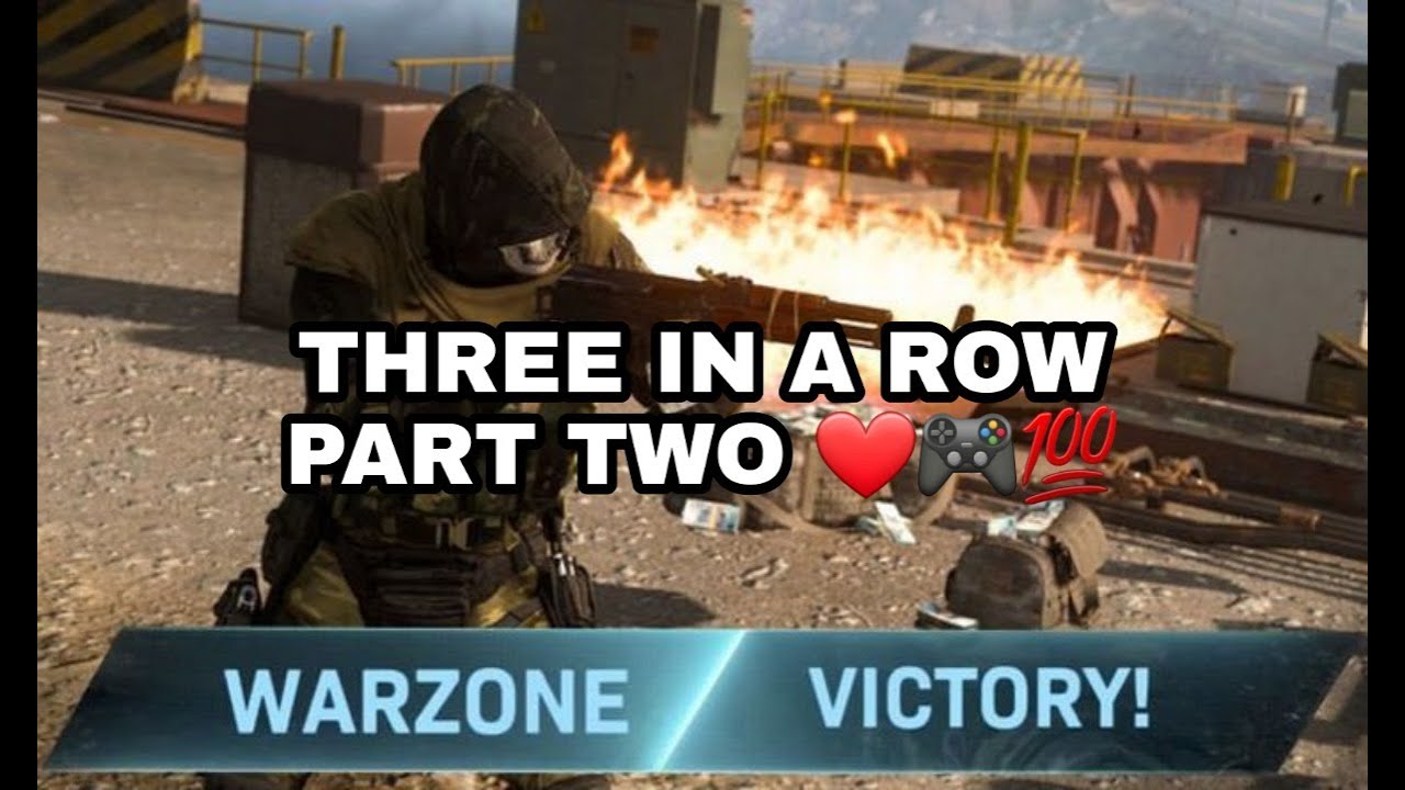 WARZONE TRIOS THREE IN A ROW PART TWO 🔥 - YouTube