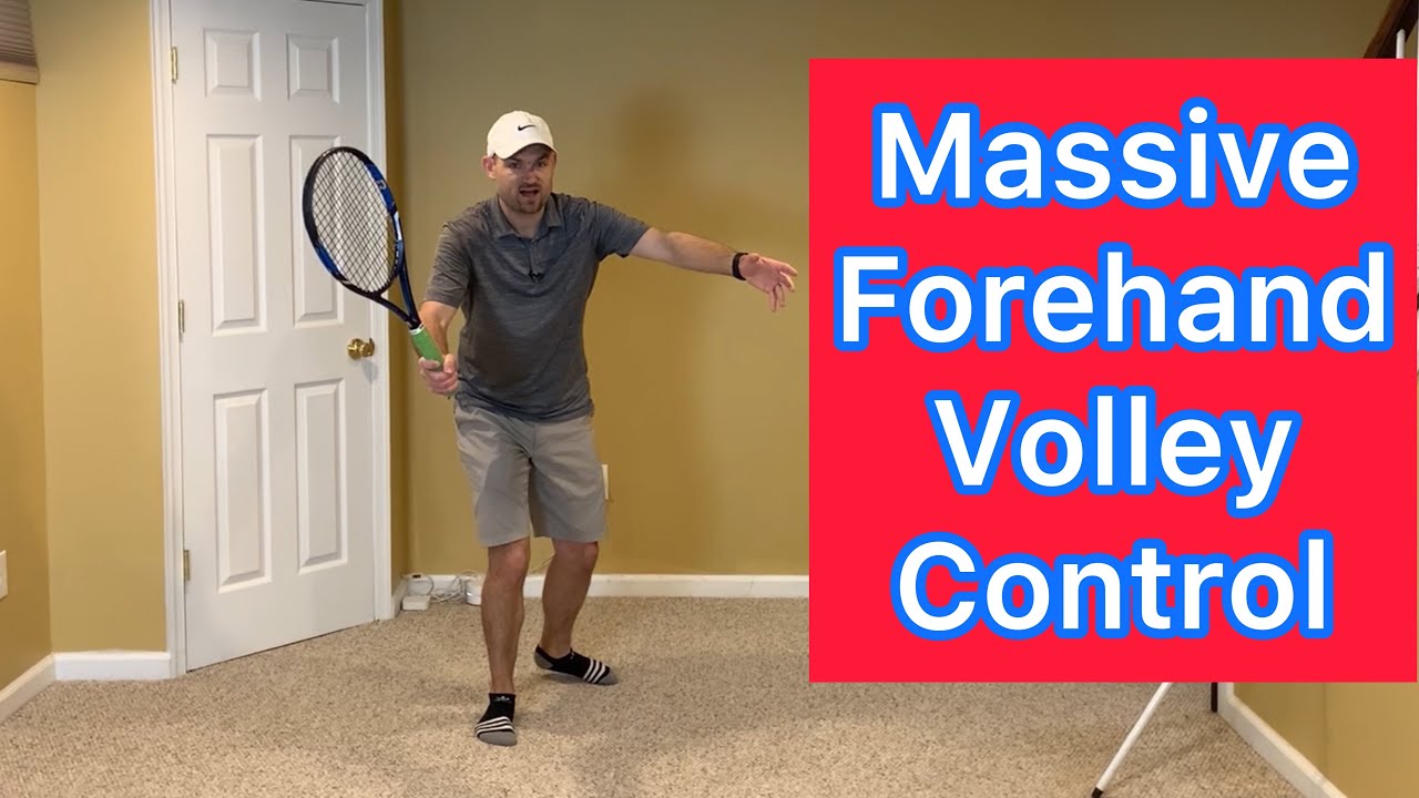 Gain Massive Forehand Volley Control and Confidence | Tennis Lesson ...