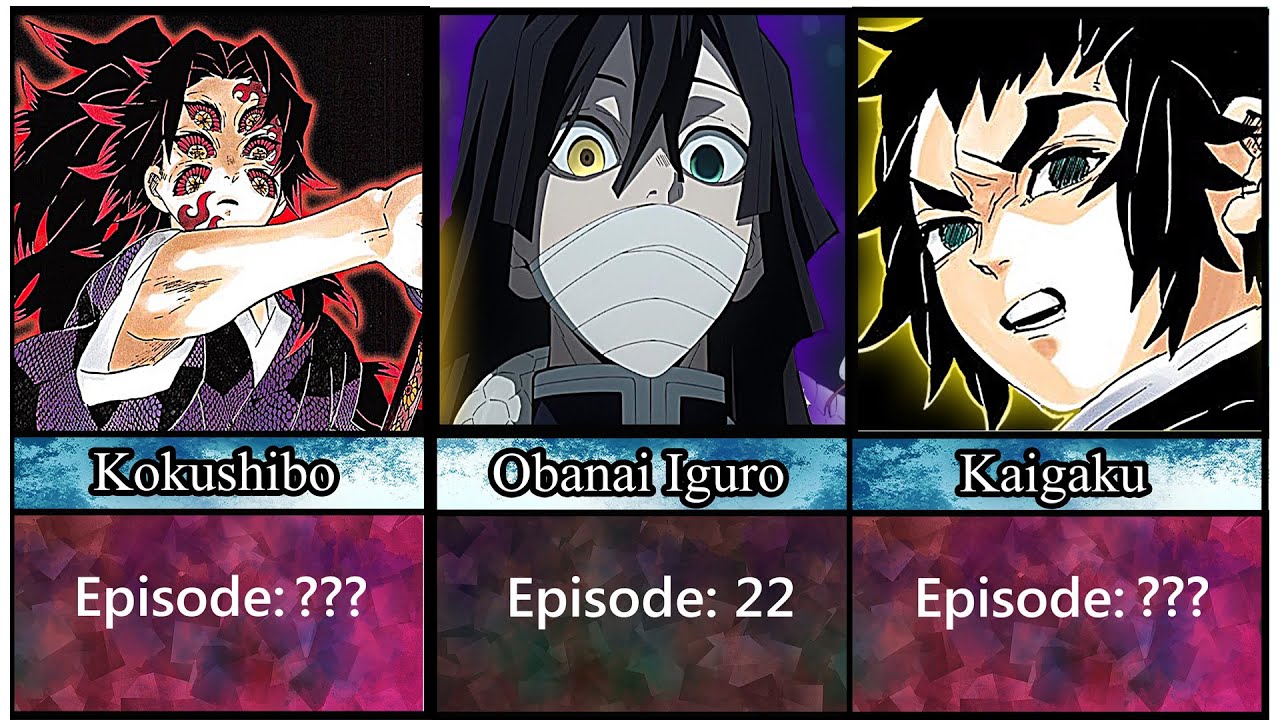 First Appearance of Demon Slayer Characters | Kimetsu no Yaiba | - YouTube