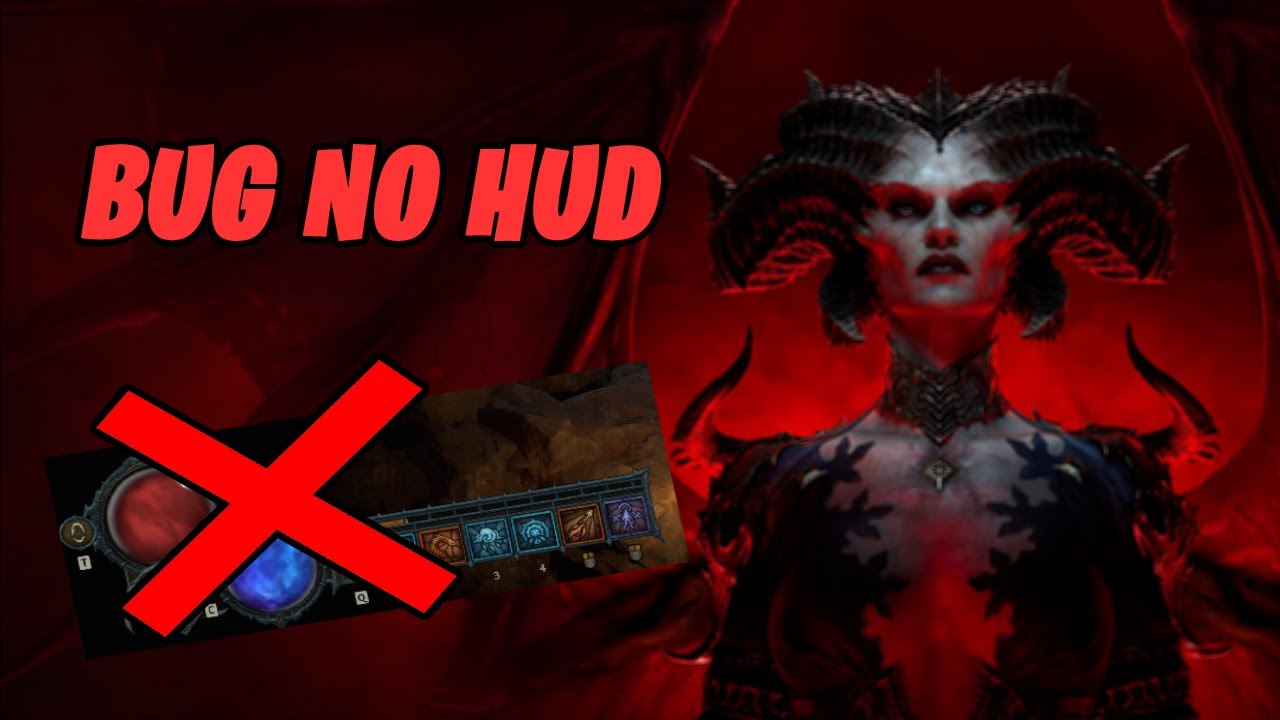 Bug Diablo 4 IV Beta Aberto - Não aparece o HUD como arrumar, HUD does ...