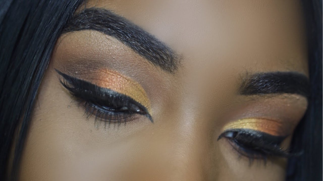 Beginners Half Cut Crease Eyeshadow Tutorial | Imani LeeMarie - YouTube