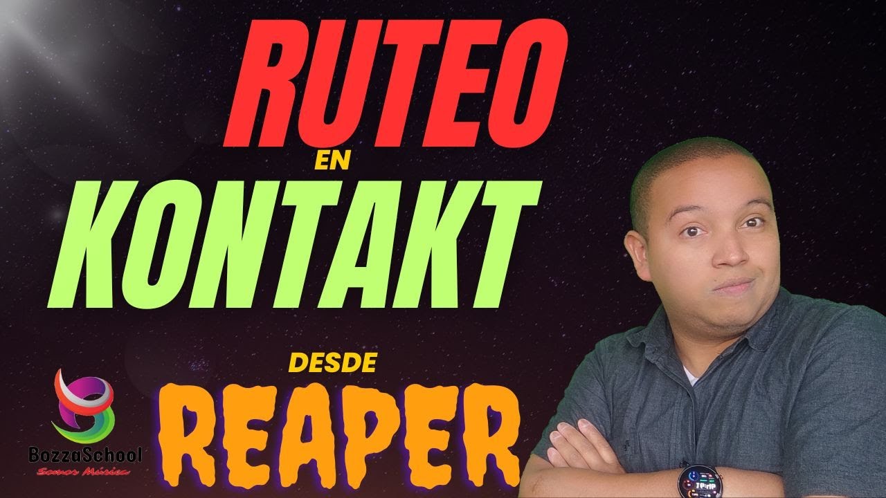 Como Rutear Pistas En Kontakt - Reaper - YouTube