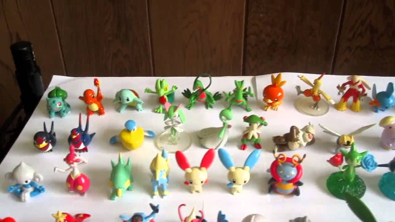 Tomy Pokemon 3rd Generation Figures - YouTube