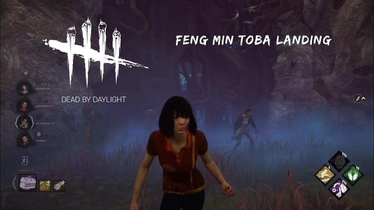 Dead By Daylight Feng Min Toba Landing Michael Myers Gameplay🖤 - YouTube