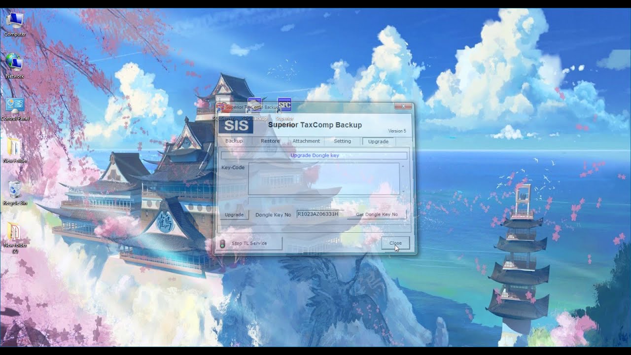 Superior TaxComp - Check Dongle (License) Key Number - YouTube