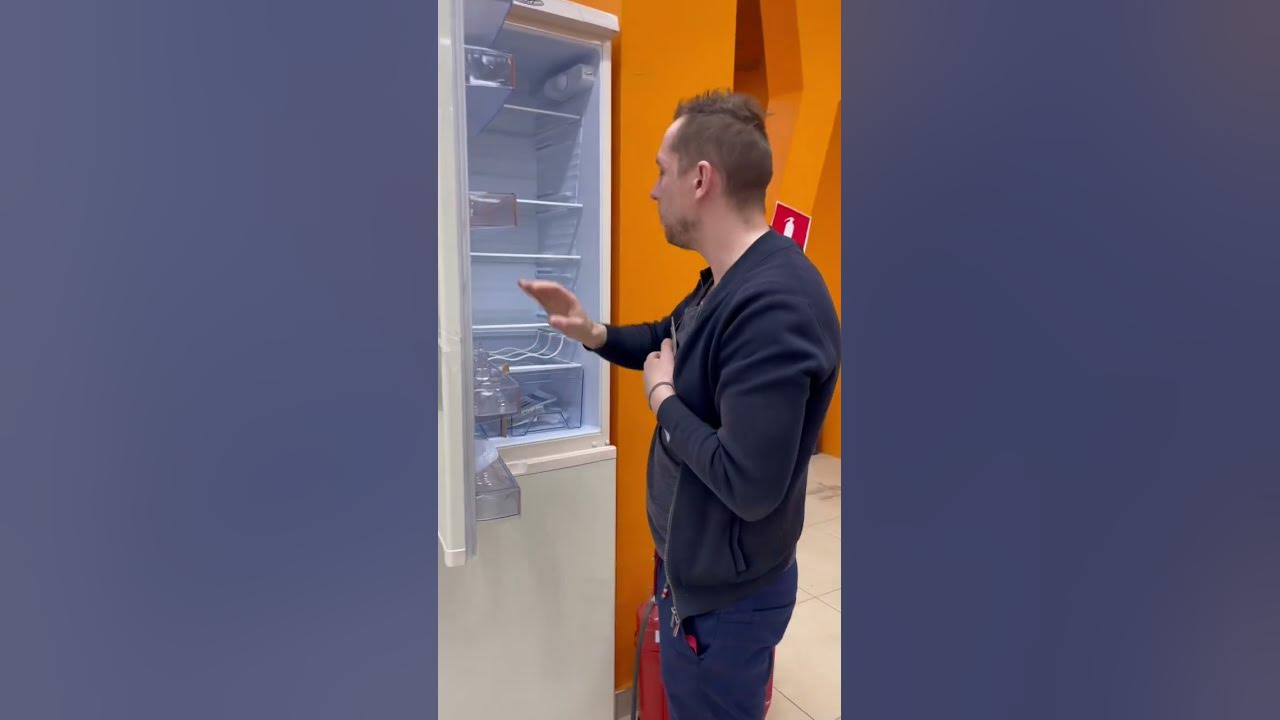 Самый Высокий холодильник в Мире. - YouTube