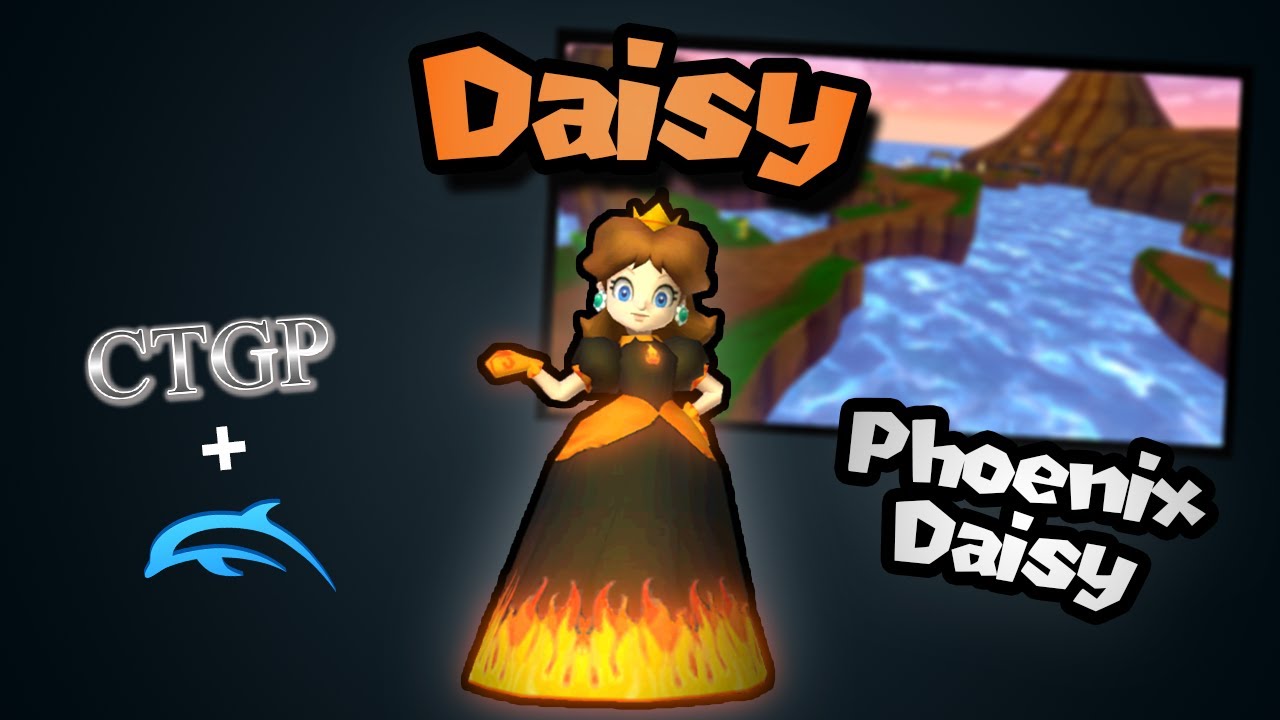 Daisy Phoenix Daisy Texture Mario Kart Wii Youtube