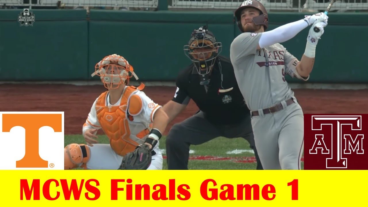 #3 Texas A&M vs #1 Tennessee Baseball Highlights, 2024 NCAA World ...