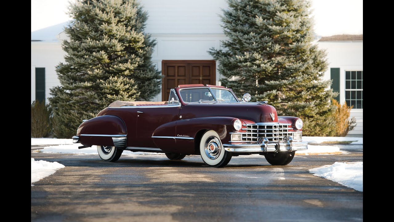 1947 Cadillac Series 62 Convertible - YouTube