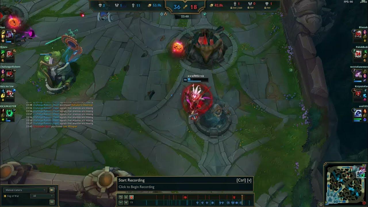 thresh hitbox bug - YouTube