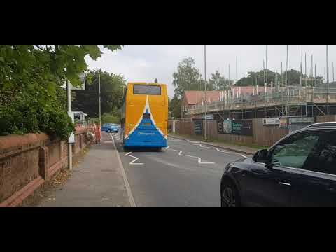 Here is the new livery stagecoach bus 18503 on the number 13 in Alton ...