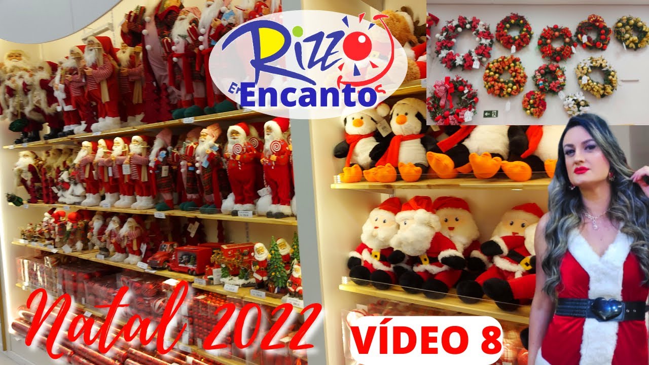 Já é Natal 2022 na loja RIZZO ENCANTO Parte 8| Top em Orlando - YouTube