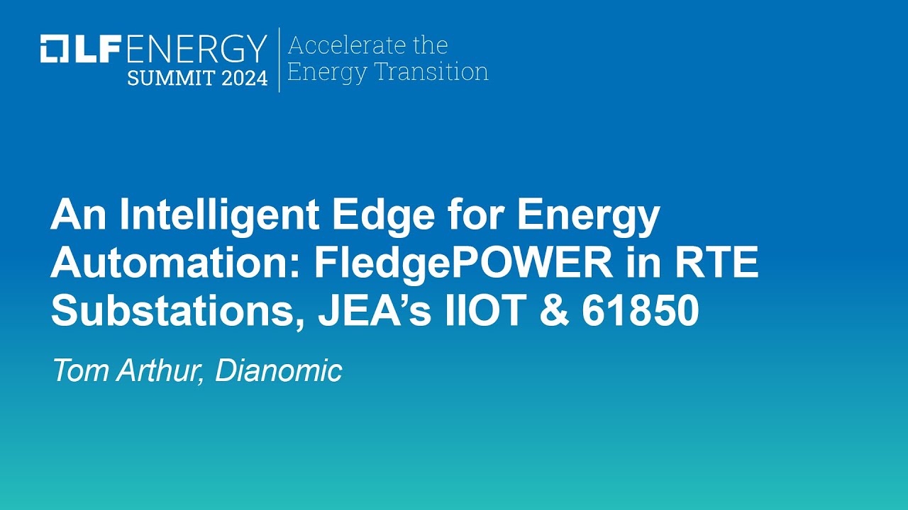 An Intelligent Edge for Energy Automation: FledgePOWER in RTE ...