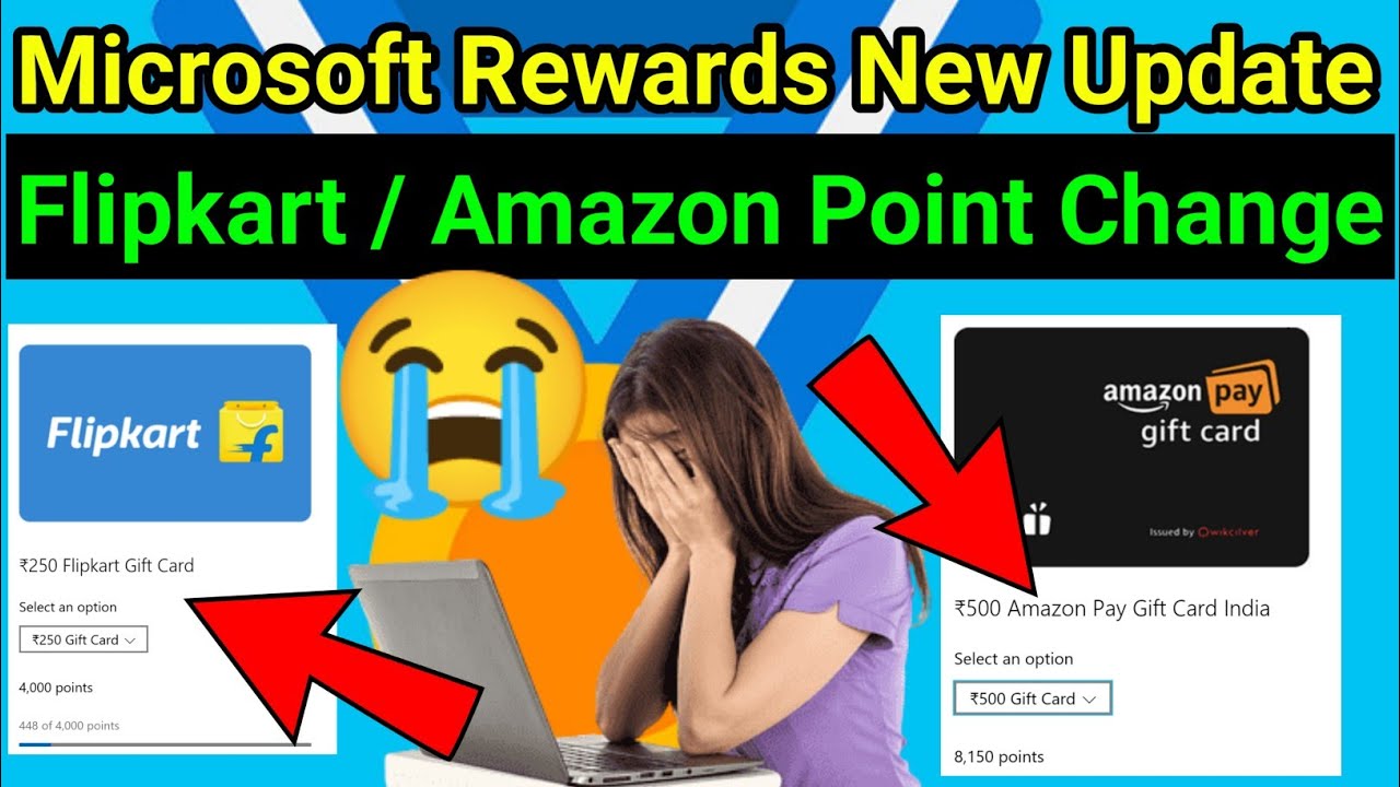 Get The Newest Update For Microsoft Rewards And Amazon Flipkart Reward ...
