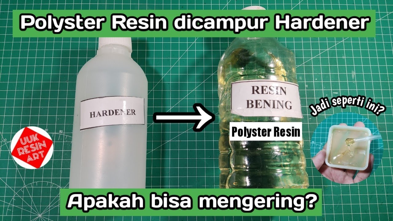 Apa Yang Terjadi Jika Polyster Resin dicampur Pengeras Hardener Untuk ...