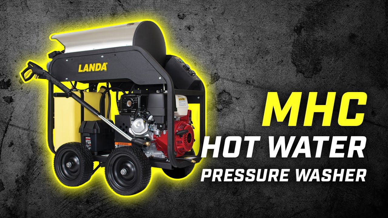 Landa® MHC Hot Water Industrial Pressure Washer - YouTube