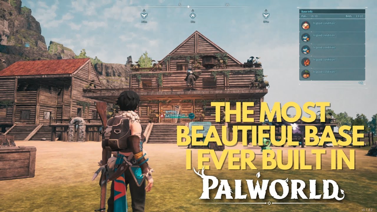 This is the Most Beautiful Base I Ever Built in Palworld - YouTube
